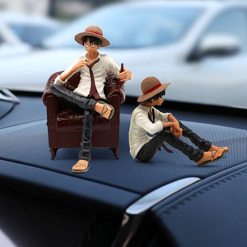 Jual action vigure miniatur luffy onepiece duduk di sofa - Jakarta ...