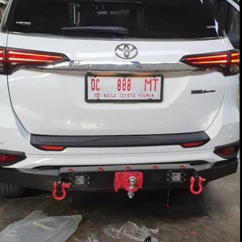 Jual Bumper Guard Towing Belakang Model Offroad LED Kotak Mobil ...