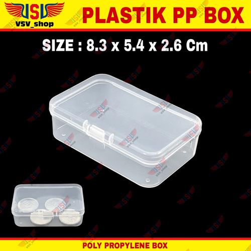 Jual Kotak Penyimpanan Box Plastik Kecil PP Case Small Plastic Storage ...