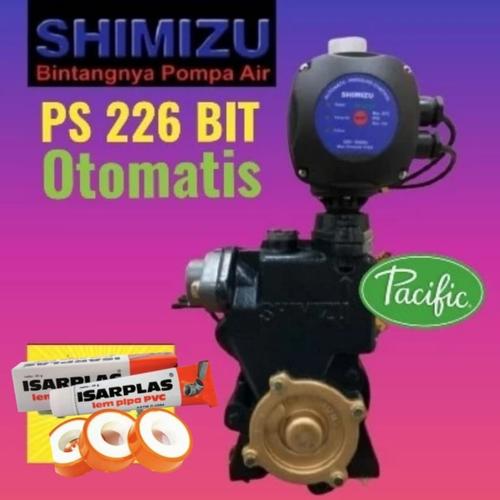 Jual Pompa booster SHIMIZU PS 226 Bit Otomatis pendorong air 200 watt ...
