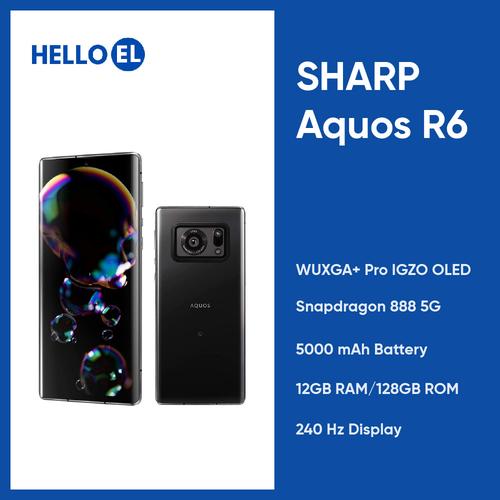 Jual SHARP Aquos R6 5G Leica 240Hz WUXGA+ Pro IGZO OLED Snapdragon 888 ...