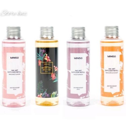 Jual REFILLE SCANT DIFFUSER MINISO PEWANGI PENGHARUM RUANGAN MINISO 60 ...