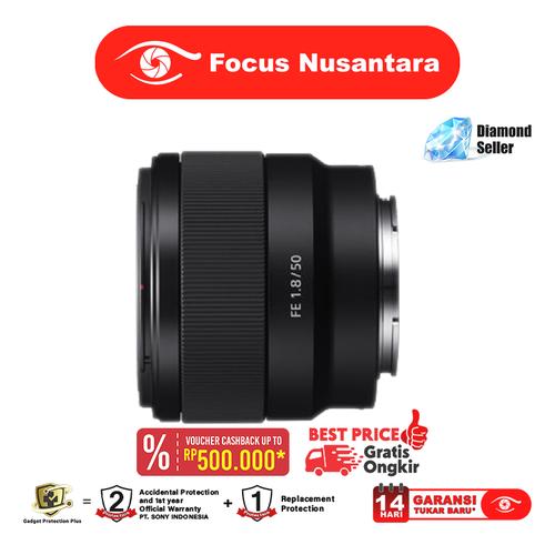 Promo SONY FE 50mm f/1.8 Lensa Kamera 50 mm f1.8 GARANSI RESMI Cicil 0% ...