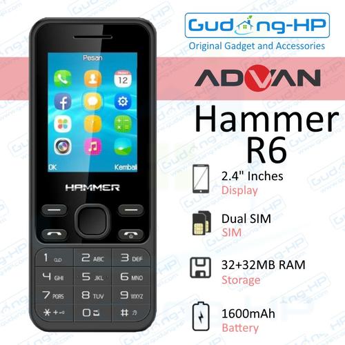 Jual Advan Hammer R6 Garansi Resmi - Merah - Jakarta Pusat - Gudang-HP ...