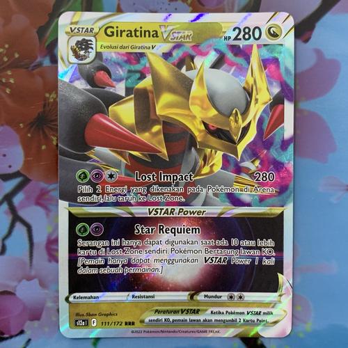 Jual Pokemon TCG Indonesia Giratina V Star S12a 111 Vstar - Kab. Bekasi ...