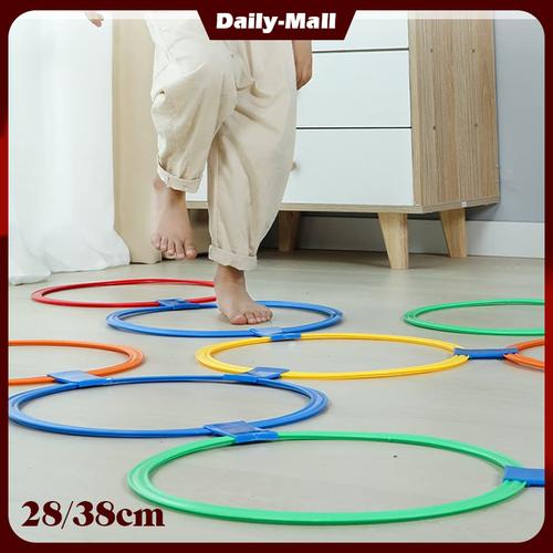 Jual Hopscotch Toys Agility Ring Jumping Ring Mainan Loncat Ring ...