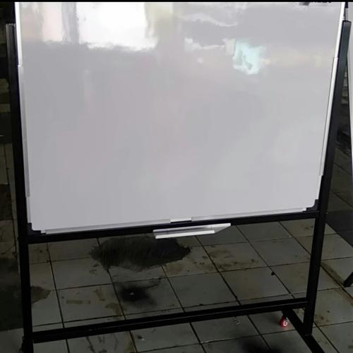 Jual papan tulis whiteboard standing ukuran 90×120 - Kota Bogor ...