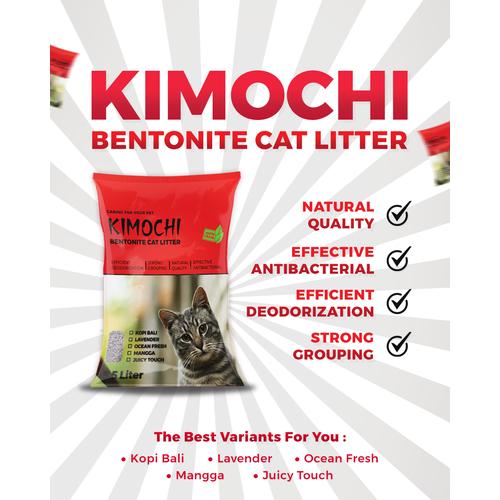 Jual Pasir Gumpal Wangi Kimochi Cat Litter 5.5 Liter - JUICY TOUCH ...