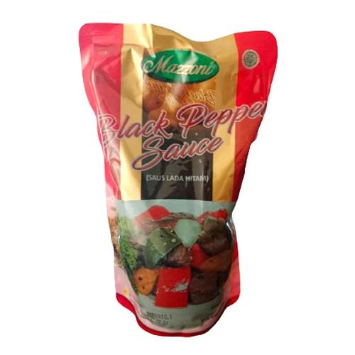 Jual Mazzoni Black Pepper Sauce 1 Kg– Saus Lada Hitam 1 Kg - Kota ...