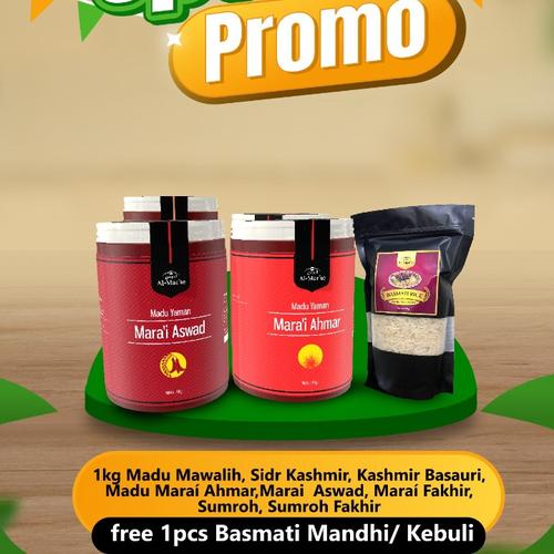 Jual MADU YAMAN ASLI JENIS MARAI AHMAR/KHALAYA TERBAIK - 125 - Jakarta ...