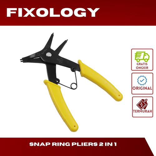 Jual Snap Ring Pliers Ikura 2 in 1 Tang Buka Tutup Tang Sepi Lurus 6 ...