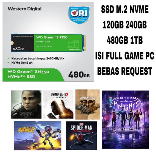 Jual Western Digital SSD M.2 NVME 1TB WD Green SN350 Original Garansi 2 ...