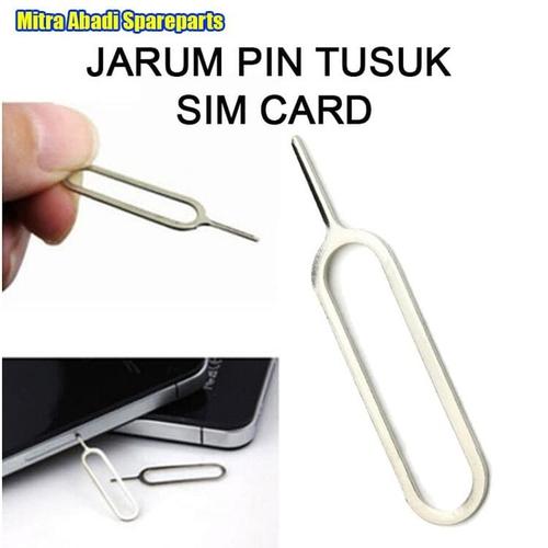 Jual Pin Sim Card Injector / Pin Tusukan Kartu / Jarum Hp / Tusukan ...