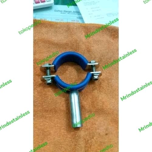 Jual Clamp Pipa Holder 1.1/2" Inch Stainless steel Ss304 / Clamp ...