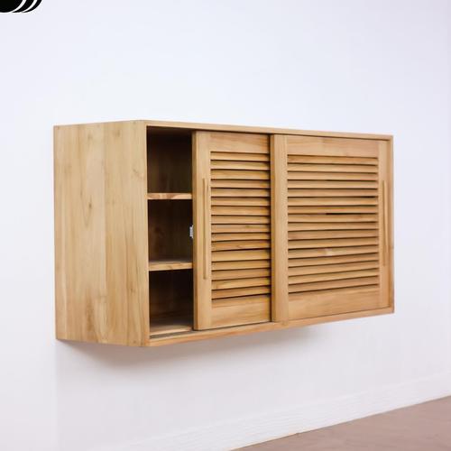 Jual rak gantung dinding kayu , rak dapur gantung kayu jati pintu ...