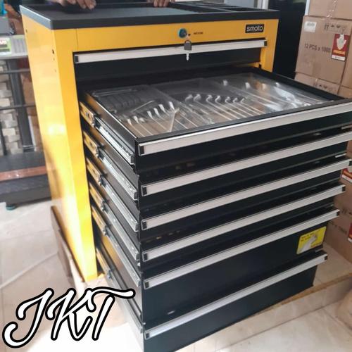 Jual Toolkit set 211pcs ORI smato Tool box cabinet 7 Drawer SM TS221 ...