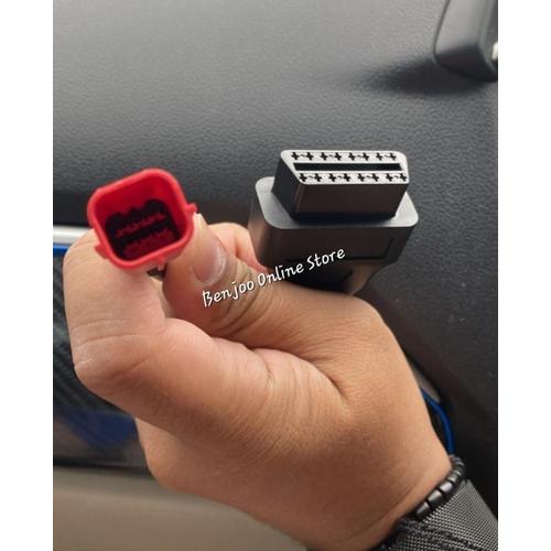 Jual Kabel Adaptor Soket Motor EURO 5(6PIN) ke16 PIN OBD2 Adapter ...
