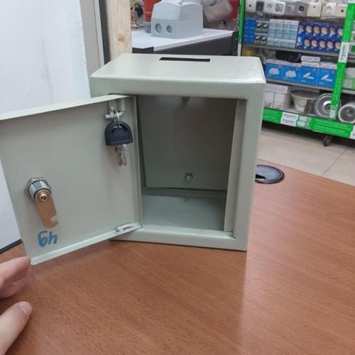 Jual KOTAK BOX PANEL LISTRIK PLUS KUNCI UKURAN 20X17X12CM INDOOR ...