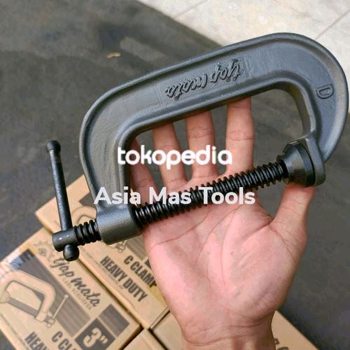 Jual ALAT PENJEPIT MUDEL C/ Clamp C 4"medium duty type - Jakarta Timur ...