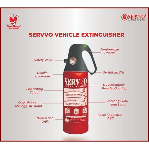 Jual SERVVO Apar SNI Pemadam Kebakaran Portable ABC Powder - P 100 ABC ...