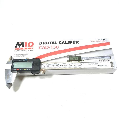 Jual M10 CAD-150 x 6" Digital Caliper 0-150mm/Sigmat Digital - Kota ...