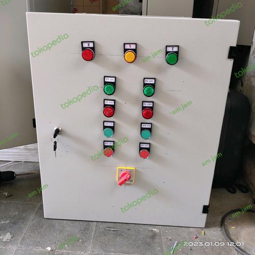 Jual panel pompa transfer 3 phase 1,5kw - sistem bergantian - Kab ...