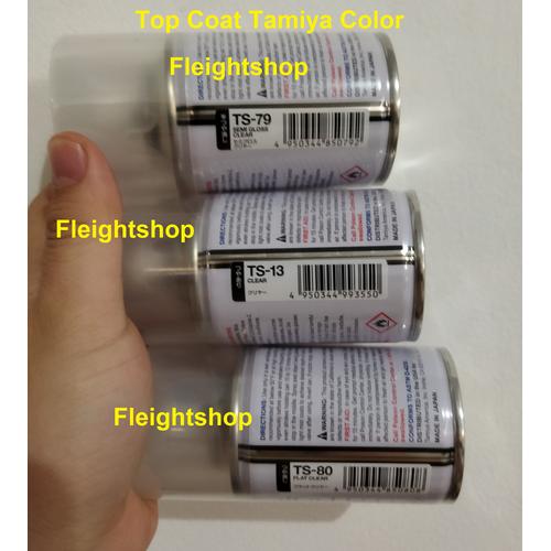 Jual Tamiya Color Spray Paint Top Coat Clear Semi Gloss Flat 100 ml ...