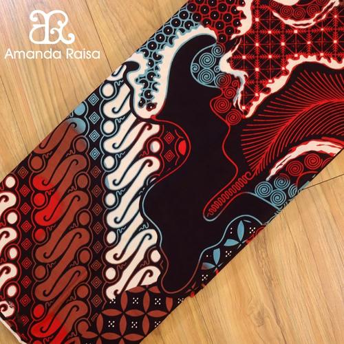 Jual Kain Batik Meteran Potongan Motif Sekarjagar Kluwung - Kuning, 0,5 ...