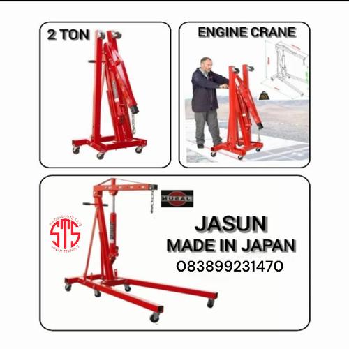 Jual engine crane 2 ton made in japan/ alat angkat mesin mobil ...