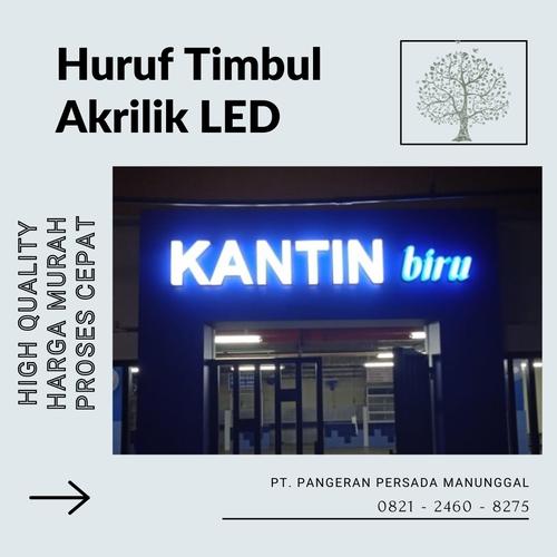 Jual Huruf Timbul Acrylic LED Letterbox Timbul Letter Sign - Jakarta ...