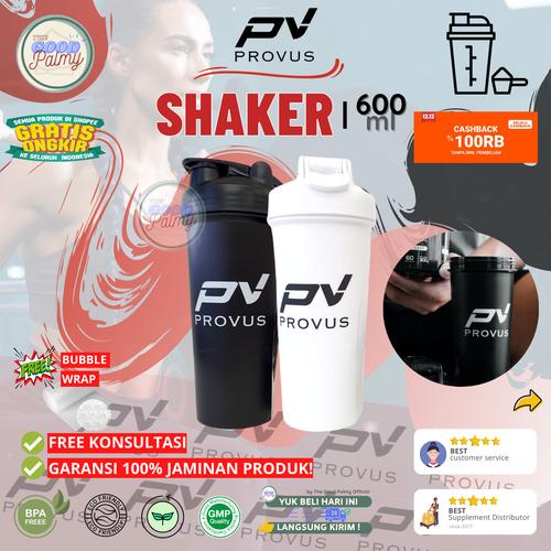 Jual PV Provus Shaker 600ml 600 ml Botol Minum Olahraga GYM Susu ...