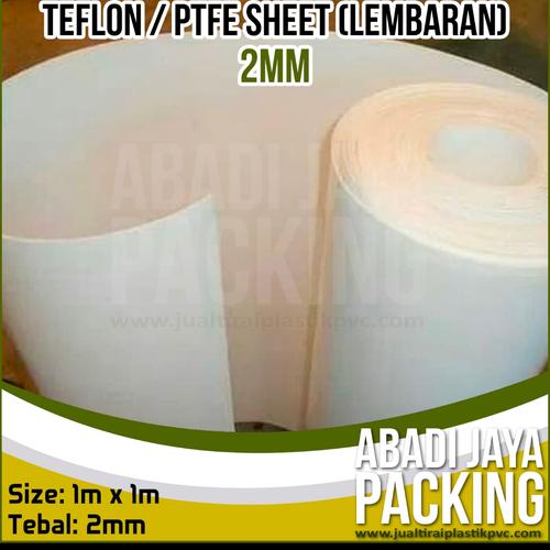 Jual teflon sheet 2mm / teflon ptfe / teflon lembaran 2mm x 1m x 1m - Jakarta Barat - abadi jaya ...