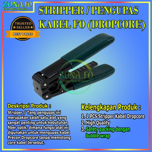 Promo Drop Stripper Cable FTTH / FO Tool Drop Stripper/Pengupas Kabel ...