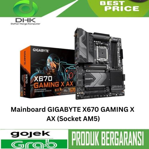 Jual Gigabyte X670 Gaming X AX (AM5, AMD X670, DDR5, USB3.2 Type-C ...
