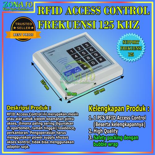 Jual Mesin RFID Access Control Door Akses Kontrol Pintu Access Door ...