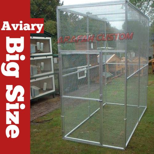 Jual Sangkar Kandang Aviary Burung Murai Kenari Falk Conure Lovebird ...