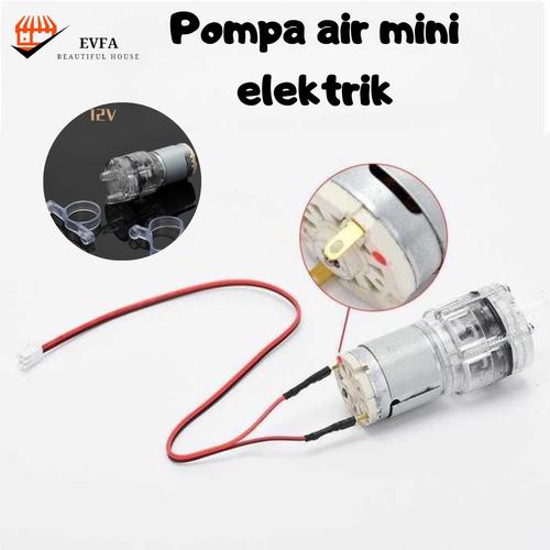 Jual Pompa Air Mini Elektrik Mikro Water Diaphragm Pump for 12V ...