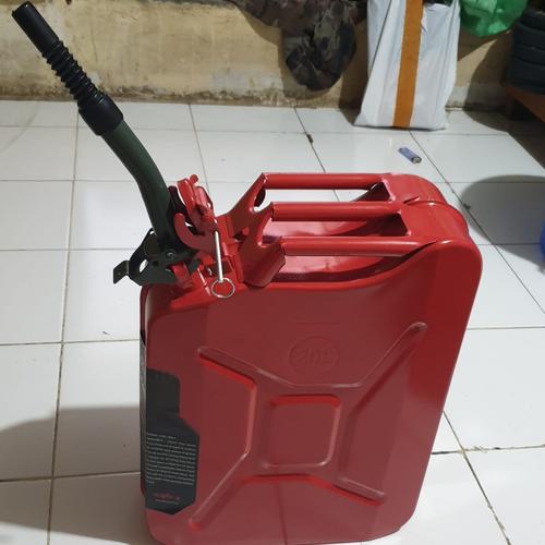 Jual Jerigen Bensin 20 Liter Besi - Tangki Bensin 20 Liter - Jakarta ...
