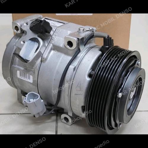 Jual Kompresor / compressor ac mobil toyota hiace commuter 7pk original denso - Kota Tangerang ...
