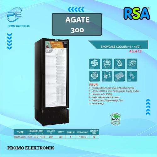 Jual RSA Showcase Agate 300 Agate-300 - 282liter - khusus JABODETABEK ...