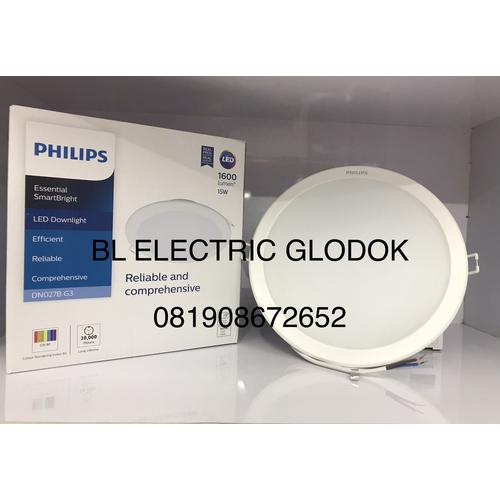 Jual PHILIPS DN027B 15W LED15 G3 D175 Downlight LED 7inc Recessed Inbow ...