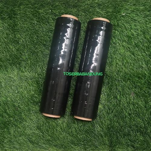 Jual Plastik Wrapping stretch film Hitam 30cm x 200M Wrap Kuat dan ...