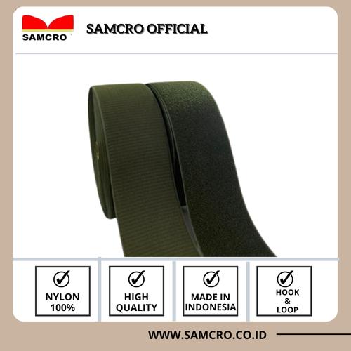 Jual Velcro Magic Tape Samcro Reguler-Perekat-Warna Hijau TNI - 100 MM ...