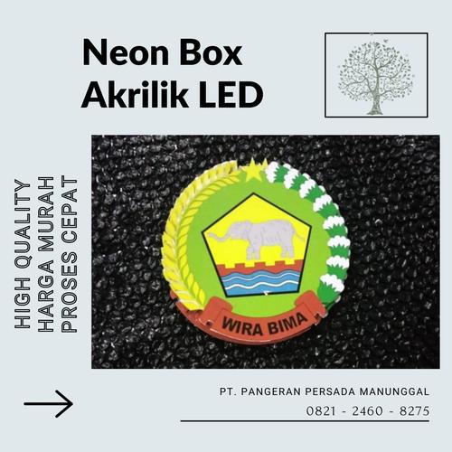 Jual NEON BOX BULAT ACRYLIC Nyala Custom Ukuran Bebas - Jakarta Barat ...
