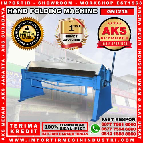 Jual Mesin Bending Banding Plat Manual 1.,2 mili Hand Folding AKS ...