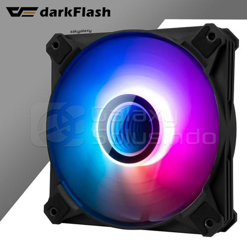 Jual AIGO DARKFLASH Infinity 8 Black ARGB 120mm Single Fan Case - Kota ...