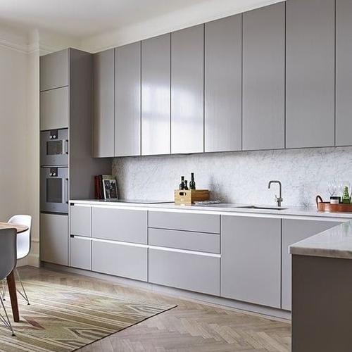 Jual kitchen set minimalis modern Grey custom furniture - Jakarta Timur ...