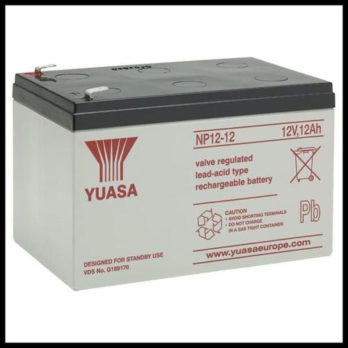 Jual Yuasa battery UPS NP12-12 12V 12volt 12Ah 12 ampere aki accu ...