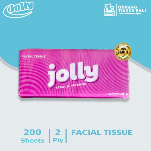 Jual [PROMO] Tissue Jolly Facial 200 Sheet Tisu Wajah Halus Kemasan ...