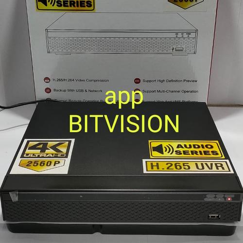 Jual DVR RECORDER CCTV BITVISION 4K 2560P UHD SUPORT AUDIO SERIES ...